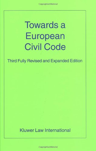 Towards A European Civil Code: Hartkamp, A. S., Hesselink, Martijn W ...