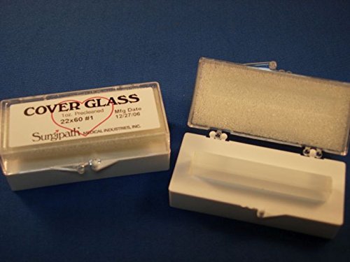 Micro Cover Glass - 22 x 60 # 1 [ 1 Pack(s)]: Microscope Slide Cover ...