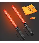 Amazon.com: SIMAZO Traffic Wand (2-Pack), 16 Inch Traffic Control Wand ...