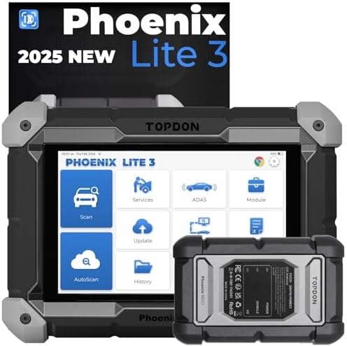 Amazon.com: TOPDON Phoenix Lite 3, 2025 Upgraded Scanner of Lite 2 ...