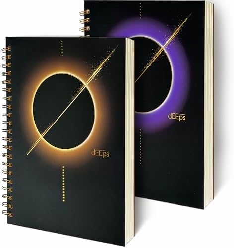 Amazon.com : A4 Grid Paper Spiral Notebook – 8.5 x 11 Inches, 2-Pack ...
