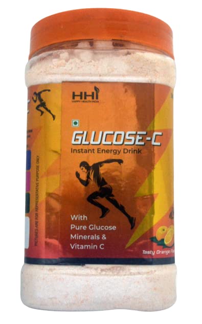 Glucose C [500gm] Enriched withPure Glucose, Minerals Zinc &Vitamin C ...