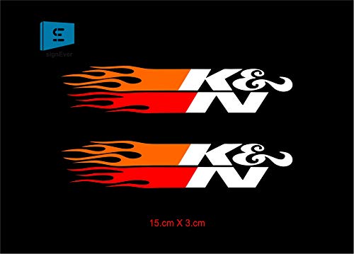 SIGN EVER Bike Stickers for Bike 180 150 Orange and White L x H (15 x 3 ...