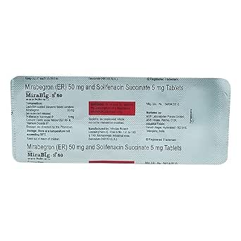 Mirabig-S 50 - Strip of 10 Tablets : Amazon.in: Health & Personal Care
