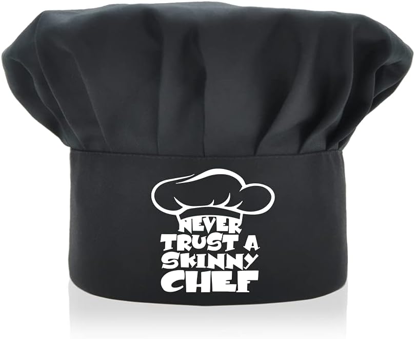 Amazon.com: AGMDESIGN Funny Chef Wear, Funny Chef Hat, Never Trust A ...