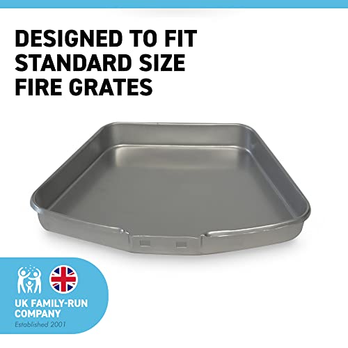 Traditional Silver Coloured ash pan 30cm Wide (12″) Ideal for Standard ...