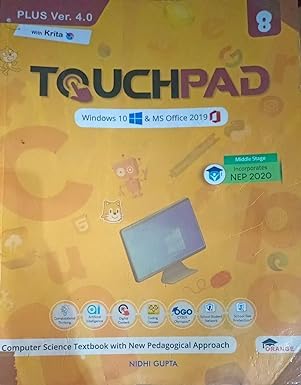 Buy Touchpad Plus Ver Class 8 (Second Hand & Used Book) (S) Book Online ...