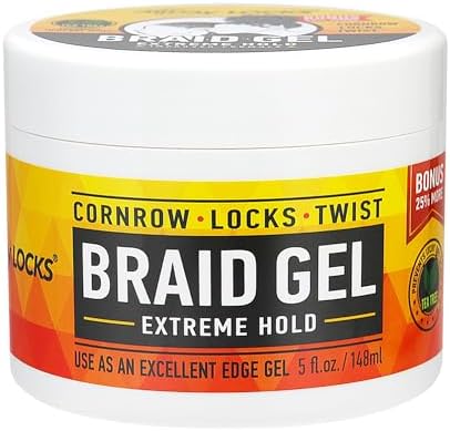 Amazon.com : BASK & LATHER Strong Hold Edge Control Gel with Castor Oil ...