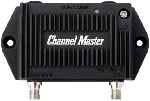 Amazon.com: Channel Master TV Antenna PreAmp 1-1-Port TV Antenna Pre ...