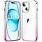 Amazon.com: JJGoo Compatiable with iPhone 15 Case Clear, Transparent Shockproof Phone Case, Slim ...