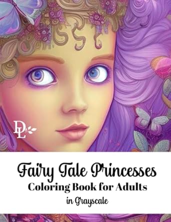 Amazon.com: Fairy Tale Princesses: Coloring Book for Adults in ...