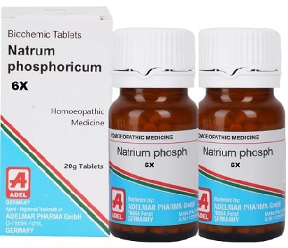 Buy Natrum Phosph 3X 20GM Adel (Pack Of 2) Online at Low Prices in ...