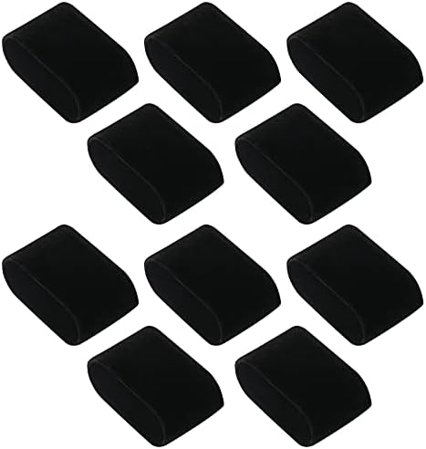 Amazon.com: Mozeat Lens 10 Pack Velvet Bracelet Pillow Small Black ...