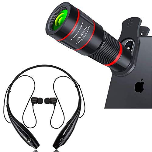 Raptas 20X 4K HD Universal Zoom Mobile Phone Telescope Telephoto with ...