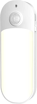 STECHRO Motion Sensor Lights Indoor, USB Rechargeable Night Lights with ...