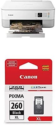 Canon PIXMA TS5320 Wireless All-in-One Inkjet Printer, White with Black ...