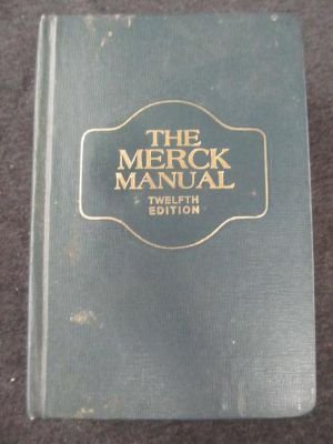 The Merck Manual of Diagnosis and Therapy, 12th edition: Holvey, David ...