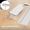 Amazon.com: Computer Keyboard Stand Acrylic Tilted Keyboard Holder for ...
