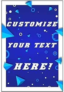 Amazon.com : HALF PRICE BANNERS | Custom Business Vinyl Banner-Indoor ...