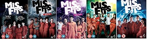 Amazon.com: Misfits Complete Channel 4 TV Series All 37 Episodes (12 ...