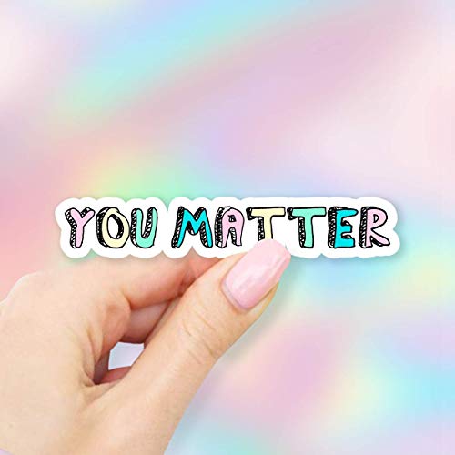 Amazon.com: Mental Health You Matter Vinyl Sticker for Laptops, Windows ...