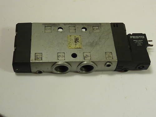 Festo 163166 modelo cpe24-m1h-5l-3/8 Válvula de solenoide : Amazon.es ...
