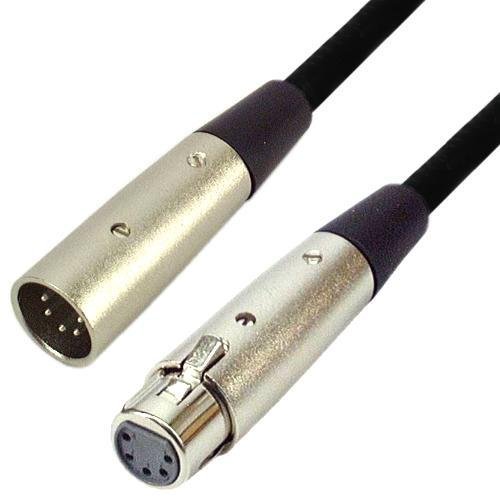 5 Pin DMX Male to 5 Pin DMX Female Control Cable - 10 Foot : Amazon.in ...