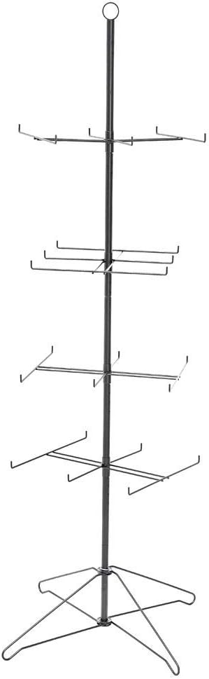Amazon.com: 24 Hook Spinner Rack Chrome , 33735 : Home & Kitchen