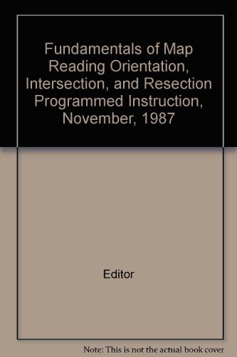Fundamentals of Map Reading Orientation, Intersection, and Resection ...