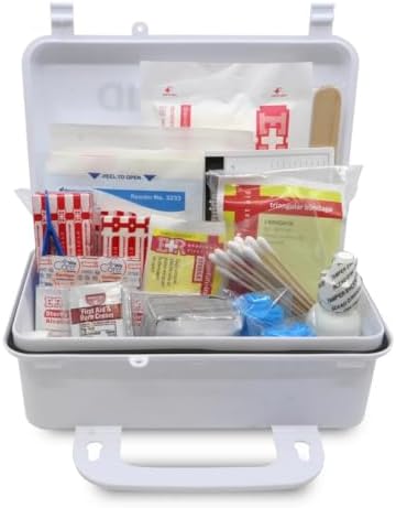 Amazon.com: Ever Ready First Aid 10 Person First Aid Kit with Plastic ...