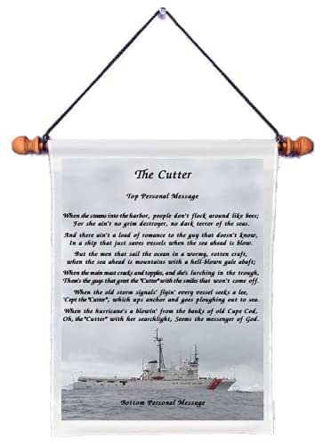 Amazon.com: The Cutter (Coast Guard Poem) - Personalized Wall Hanging ...