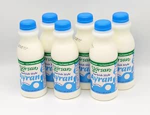 Amazon.com: YORSAN Ayran Turkish Style Yogurt Drink, 16oz, Pack of 6 ...