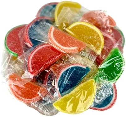 Amazon.com: Cozy Confections Assorted Fruit Slices Candy - Lemon, Lime ...