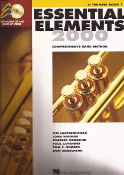 Amazon.com: Bb Trumpet Book 1. Essential Elements 2000 Plus CD ...