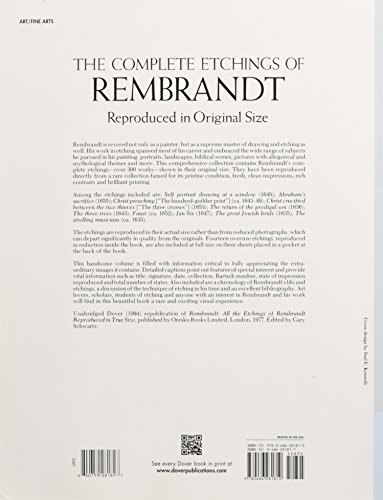 The Complete Etchings of Rembrandt: Reproduced in Original - Want It All