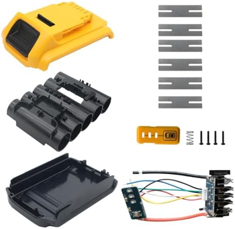 Amazon.com: Battery Case Cover Rebuild Kit Replacement for Dewalt 20v ...