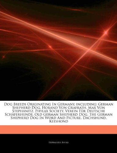Amazon | Articles on Dog Breeds Originating in Germany, Including ...