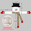 Amazon.com: Christmas Tree Topper Snowman Hugger with Lights Strips ...