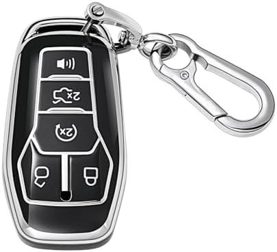 Amazon.com: Tombyda Key Fob Cover for Explorer Mustang Edge Fusion MKZ ...