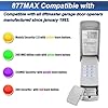 Amazon.com: Universal Wireless Garage Door Keypad, Keyless Entry for ...