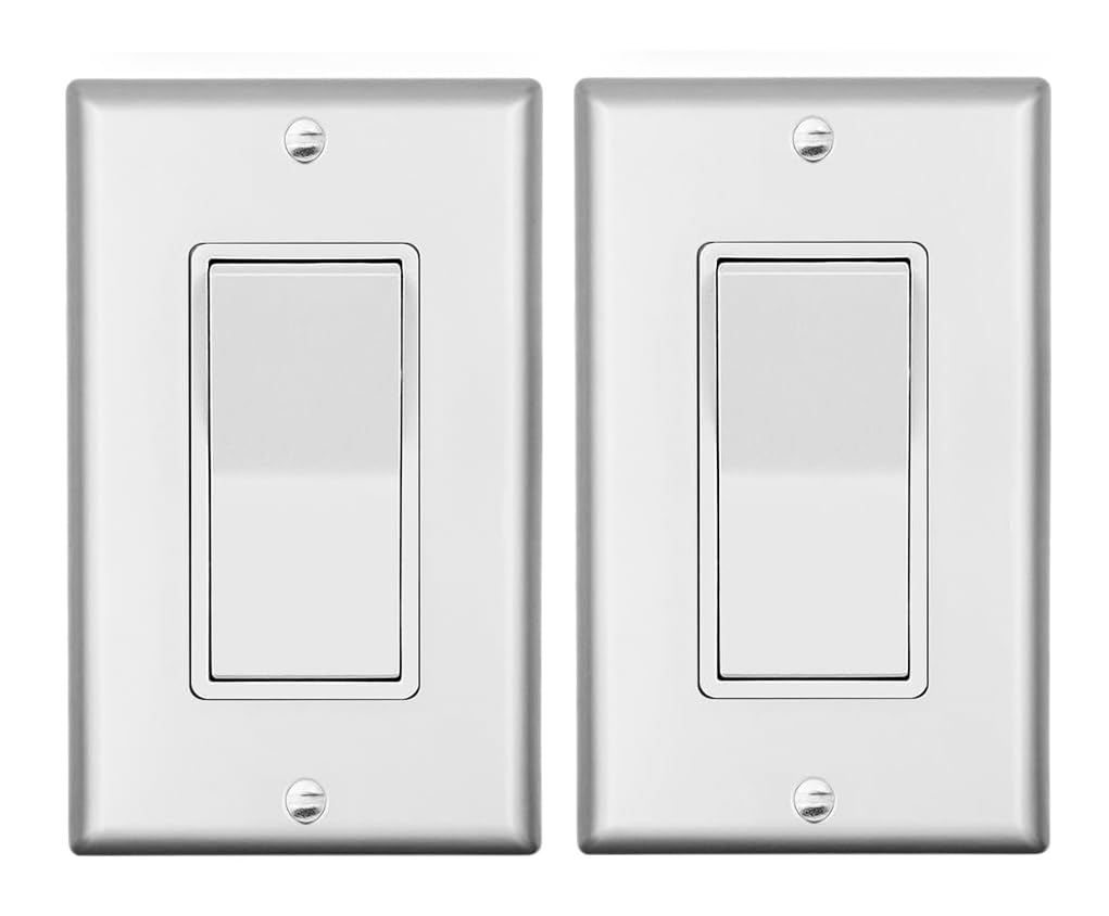 Snapklik.com : Micmi Single Pole Decorator Wall Light Switch, Paddle ...