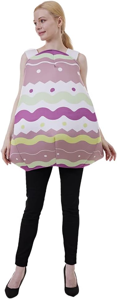 Amazon.com: Megartico Easter Women Eggs Costumes for Adult Cute Men ...