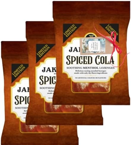 Lozenges Bundle with Spiced Cola Flavoured Soothing Menthol Lozenges ...