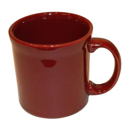 Amazon.com | Fiesta 12-Ounce Java Mug, Cinnabar: Coffee Cups & Mugs