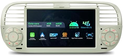 Amazon.com: XTRONS 7 Inch Android 12 Double Din Car Stereo, 8GB+128GB ...