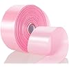 Amazon.com: GIYOMI 50 Yards 1 1/2 Inch Pink Satin Ribbon, Single Face ...