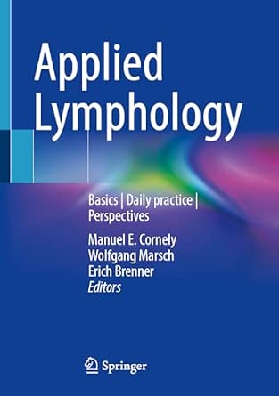 Applied Lymphology: Basics | Daily practice | Perspectives ...