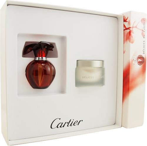 Amazon.com : Delices De Cartier By Cartier For Women. Set-perfume 1 ...