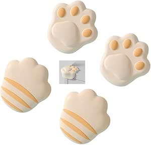 Amazon.co.jp: Natiform ベビー コーナーガード クッション 4個セット 爪 ネコ ケガ防止 衝突防止 赤ちゃん 家具 コーナーガード コーナープロテクター コーナーカバー ...