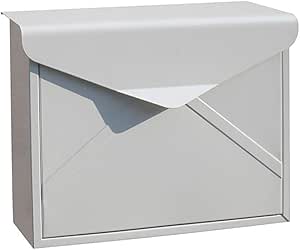 Mailbox Mail Box Post Boxes Cage Door Lockable Letter Guard Basket Mail ...